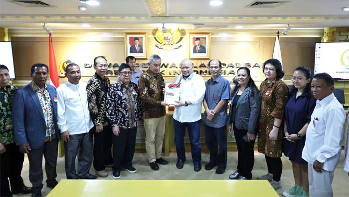 BAMAG LKK Indonesia Sematkan LaNyalla PIN 'The Miracle of Nusantara'
